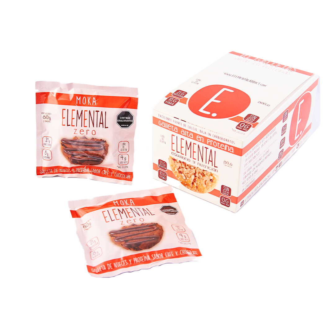 GALLETA MOKA CON PROTEINA CAJAX10 – Elementalfoods